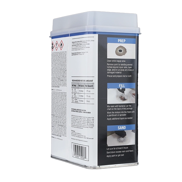 105006 - Pro-Grade Fiberglass Resin 128oz - ITW Evercoat Bodyshop Spanish